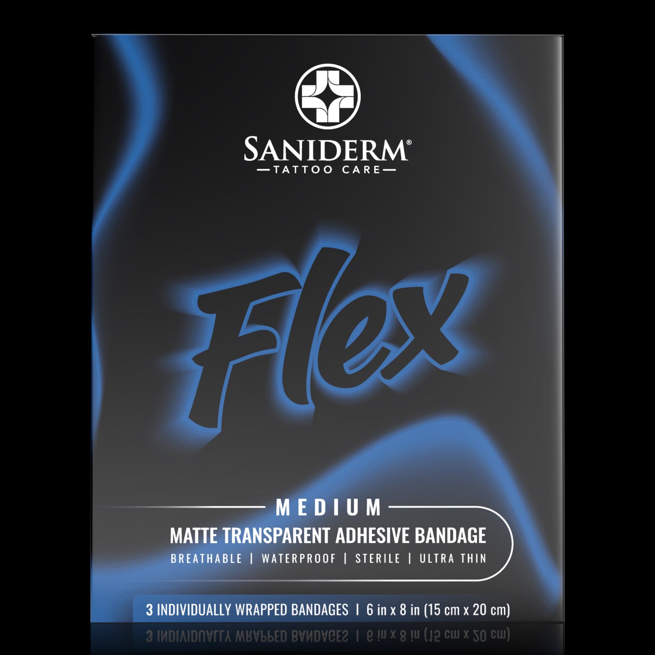 Flex Tattoo Bandage 3-Pack - Medium (6 in x 8 in) | Saniderm – Saniderm ...